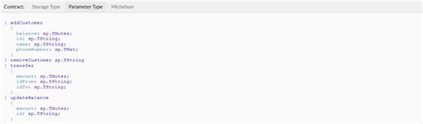 Michelson Is There A Formula To Build Parameter Messages To Be Passed To Smart Contract
