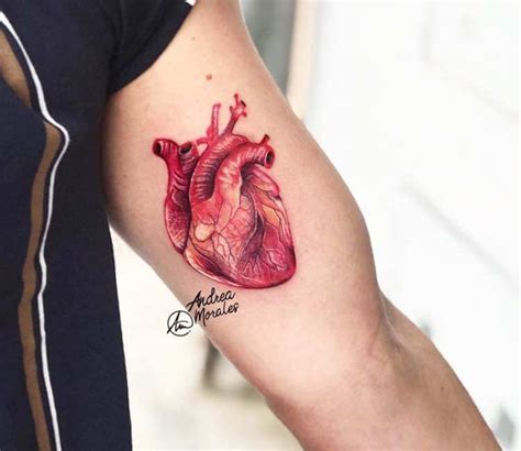 Heart Tattoo By Andrea Morales Post 26715 Heart Tattoo Designs
