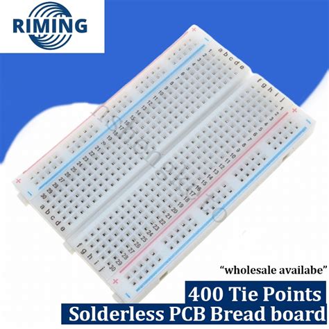Suq 1 Pcs New 400 Tie Points Solderless Pcb Breadboard Mini Universal Test Protoboard Diy Bread