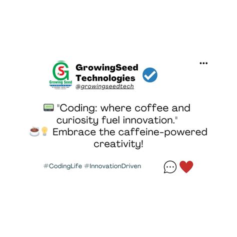 Growingseed Technologies On Linkedin Programming Coding Developer Tech Softwareengineering