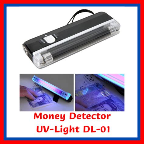 Ready Stock Money Detector Dl 01 Alat Pendeteksi Wang Palsu Uv Light