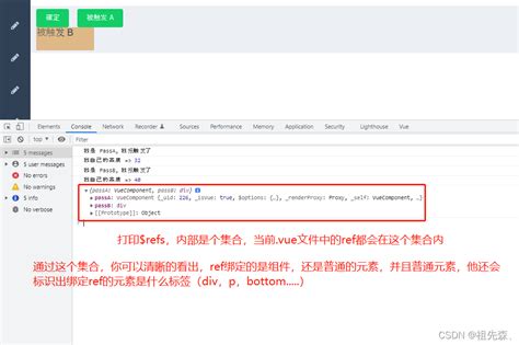 Vue Refs 与 El 最强详解 Csdn博客
