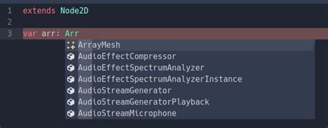 Gdscript Auto Completion Bugs · Issue 40933 · Godotenginegodot · Github
