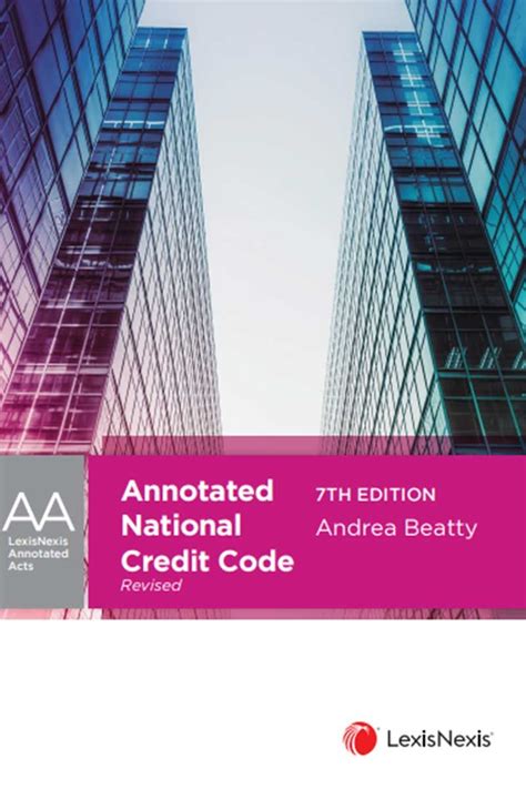Revised Annotated National Credit Code 7th Edition