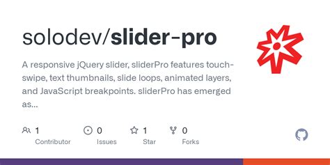 Github Solodevslider Pro A Responsive Jquery Slider Sliderpro Features Touch Swipe Text