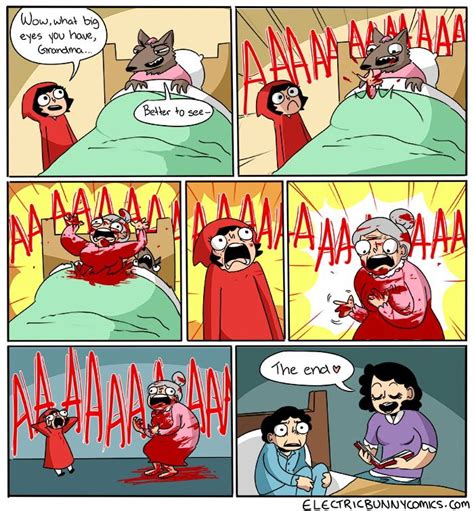 Red Red Riding Hood Funny Disney Funny Comics Funny Comics