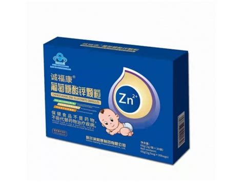 诚福康 诚福康葡萄糖酸锌颗粒 2g 袋 30袋 盒 30盒 箱 东方医药网