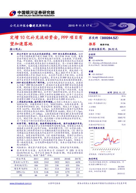 定增10亿补充流动资金，ppp项目有望加速落地