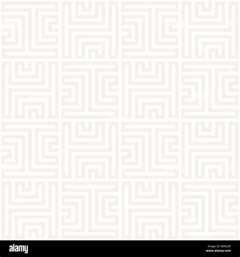 Vector Seamless Subtle Lattice Pattern Modern Stylish Texture With Monochrome Trellis