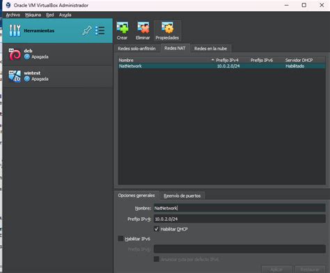 Networks On Virtualbox