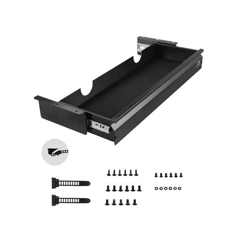 Vevor 68 Cm Under Desk Drawer Organizer Slide Out Drawer Space Saver Home Office Vevor Au