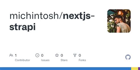 Github Michintoshnextjs Strapi