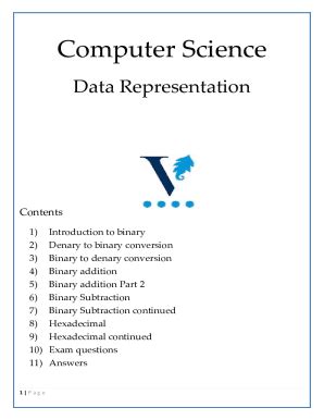 Fillable Online Binary To Decimal Conversion Electronics Tutorials Fax Email Print PdfFiller