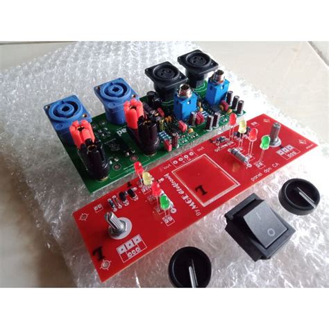 Jual Kit Panel Depan Dan Belakang Input Balance Untuk Plat Bok Power Amplifier Ca Xti