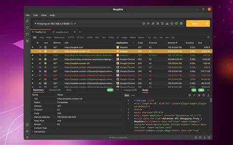 linux reqable · api debugging proxy and rest client