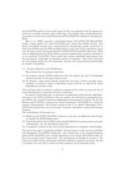 An Enhanced Tree LSTM Architecture For Sentence Semantic Modeling Using