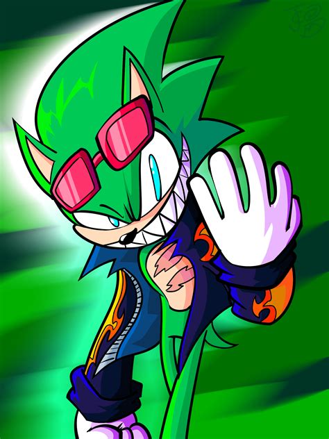 Scourge The Hedgehog By Carbonated Jem On Deviantart