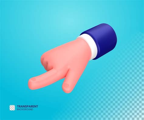 Premium Psd Businessman Touch Hand Gesture 3d Illustration