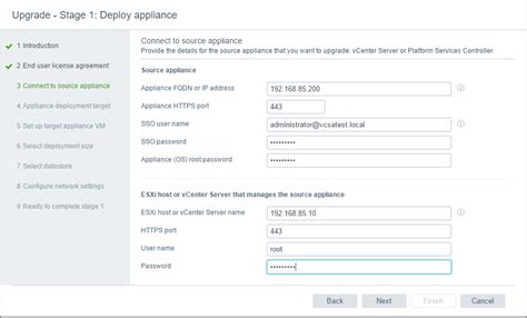 Upgrade VMware VCenter VCSA Appliance 6 0 To 6 5 Virtualization Howto