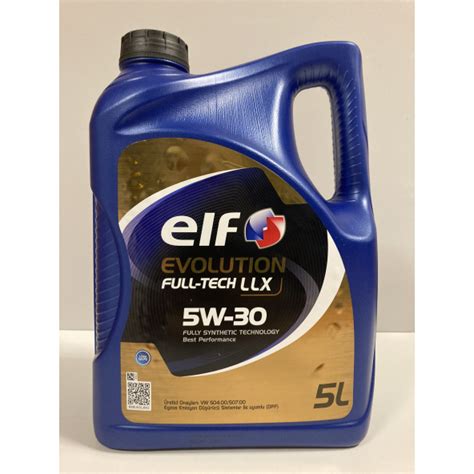 ELF EVOLUTION FULL-TECH LLX PARTİKÜL 5W-30 5L - PttAVM.com