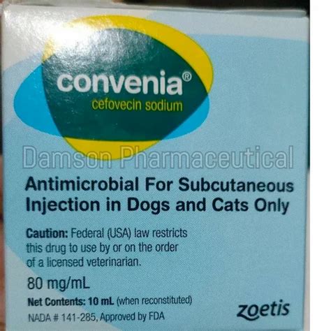 Cefovecin Sodium Injection At ₹ 1000 Piece Vet Injections In Surat