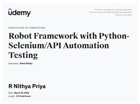 Nithya Priya On Linkedin Neverstoplearning Robotframework