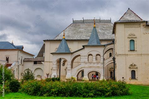 Architectural ensemble of the Rostov Kremlin in Rostov Veliky, Russia ...