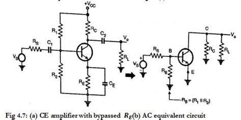 Draw Circuit Diagram Of Common Emitter Amplifier With Voltage Divider