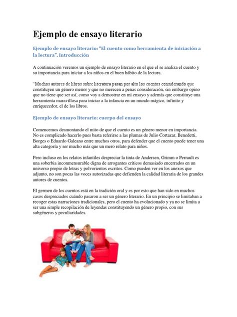 Ejemplos De Ensayos Tipos De Ensayos Científicos Oork