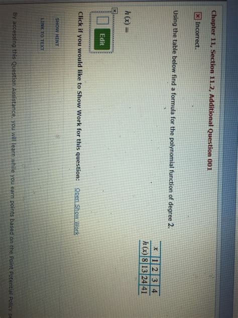 Solved Chapter 11 Section 112 Additional Question 001 E