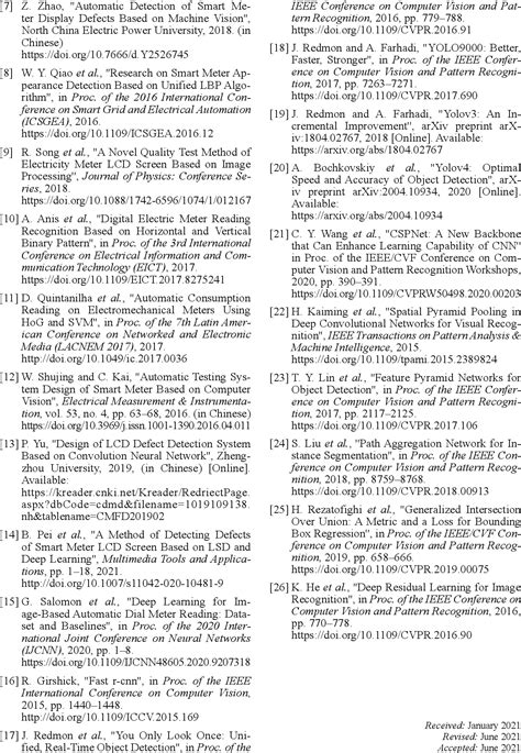 Table 3 From Automatic Detection Of Display Defects For Smart Meters Based On Deep Learning Table 3 From Automatic Detection Of Display Defects For Smart Meters Based On Deep Learning