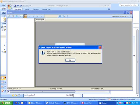 Failed To Load Database Information Error In File Crystal Report ~ Krk Technical