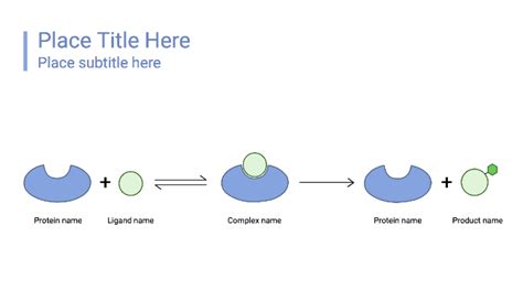 Generic Enzymatic Reaction Layout Biorender Science Templates