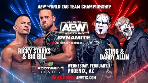 Sting Y Darby Allin Buscarán Los Campeonatos Por Parejas En Aew Dynamite