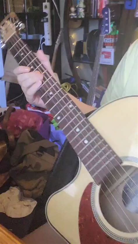 Been Working On Learning The Acoustic Solo In Bananas And Blow Rween