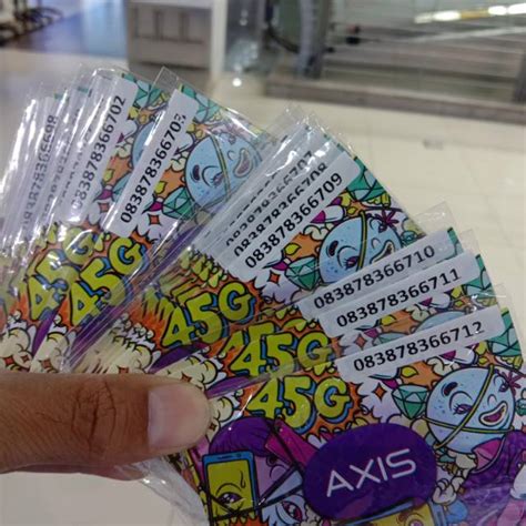 Jual Perdana Axis Sim Card Shopee Indonesia