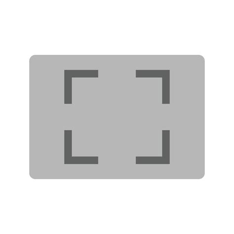 Aspect Ratio Flat Greyscale Icon 15673974 Vector Art At Vecteezy