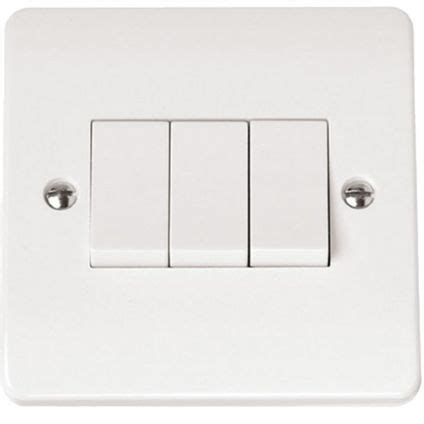 CMA Scolmore Click Mode A Gang Way Light Switch White YESSS Electrical
