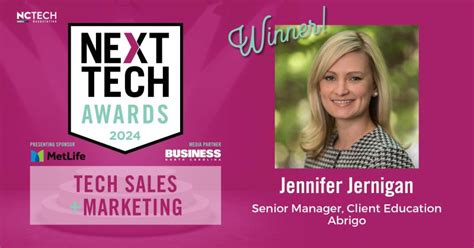 Jennifer Jernigan On Linkedin Nexttech Nexttechawardsnc Abrigo