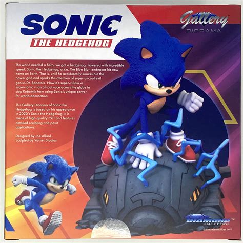 Sonic The Hedgehog Movie 2020 16 Scale Gallery Diorama Statue