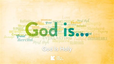 God Is God Is Holy Youtube