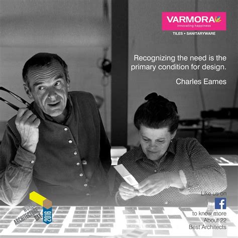 Architect Couple Charles And Ray Eames Are Most Well Known And Well