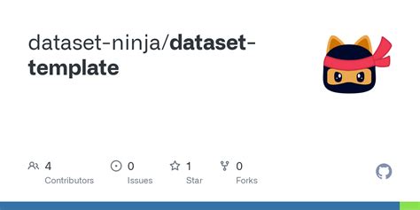 GitHub Dataset Ninja Dataset Template