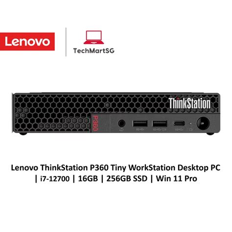 Lenovo Thinkstation P Tiny Workstation Desktop Pc I Gb Gb Ssd Computers