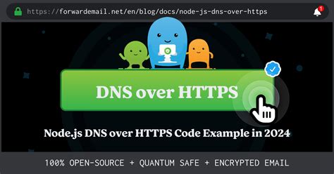 node js dns over code example in 2024