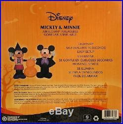 Disney Halloween Decorations Mickey Minnie Mouse Inflatable Outdoor