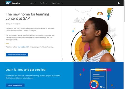 New SAP Learning Site Cultivates Careers And Skills SAP News Center