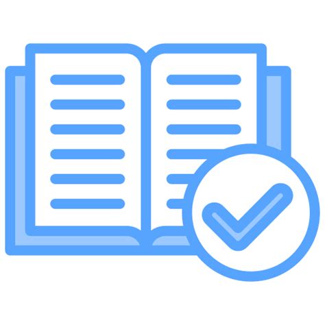 Guidelines Generic Blue Icon