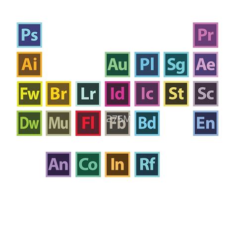 Adobe Table Of Elements By Jeremy B Redbubble