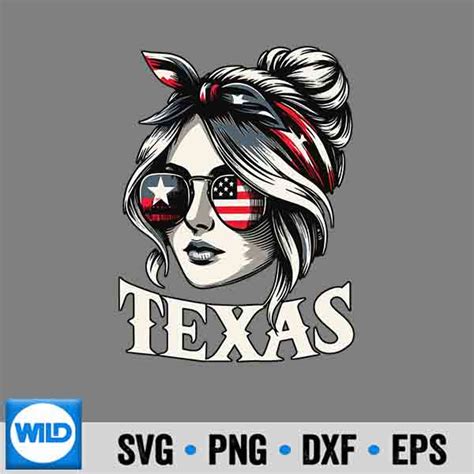 Texas Girl Flag Svg Texas Girl Usa Flag 4th Of July Svg Wildsvg